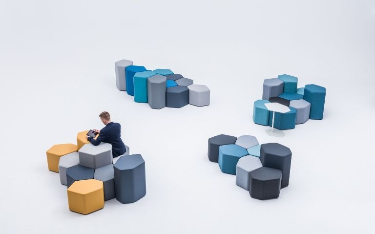 Colectia Modulara Bazalto | Canapele Receptie | Canapele Modulare ...